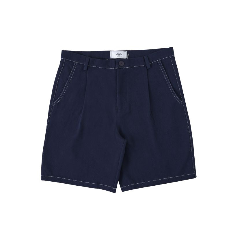 Sanjo Contrast Work Shorts // Navy – SANJO