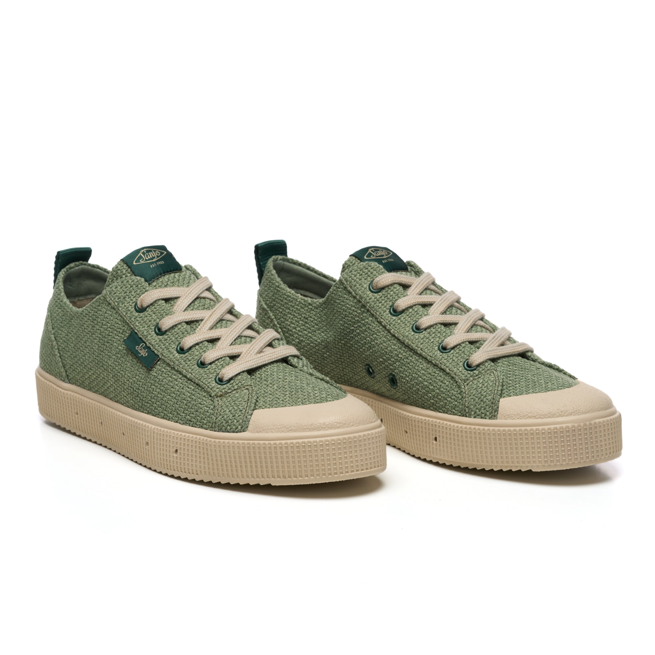 Sanjo K230 Rustic Thread // Ash Green – SANJO